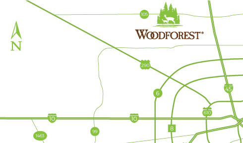 New Homes for Sale in Montgomery County, Texas at Woodforest